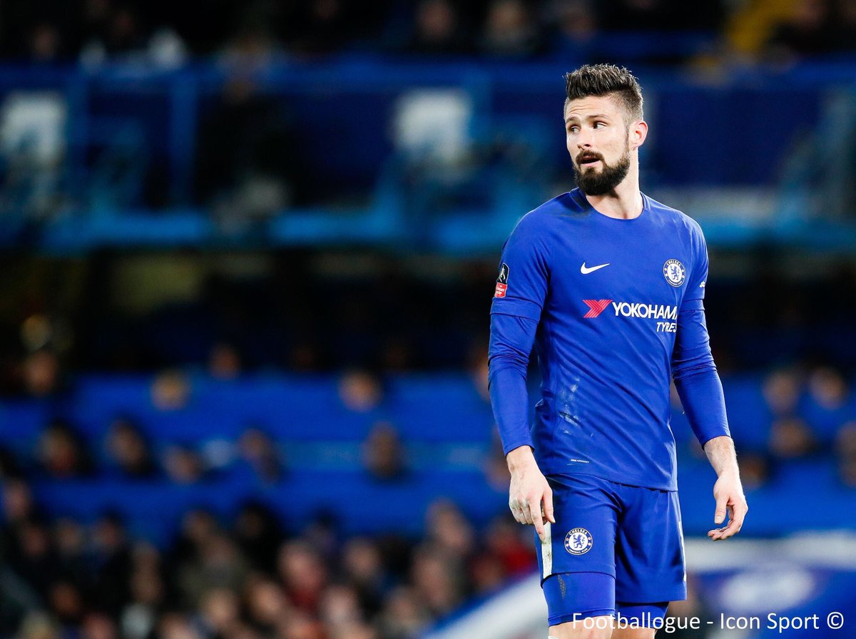 Chelsea va lâcher Giroud à la fin de la saison, selon The Telegraph