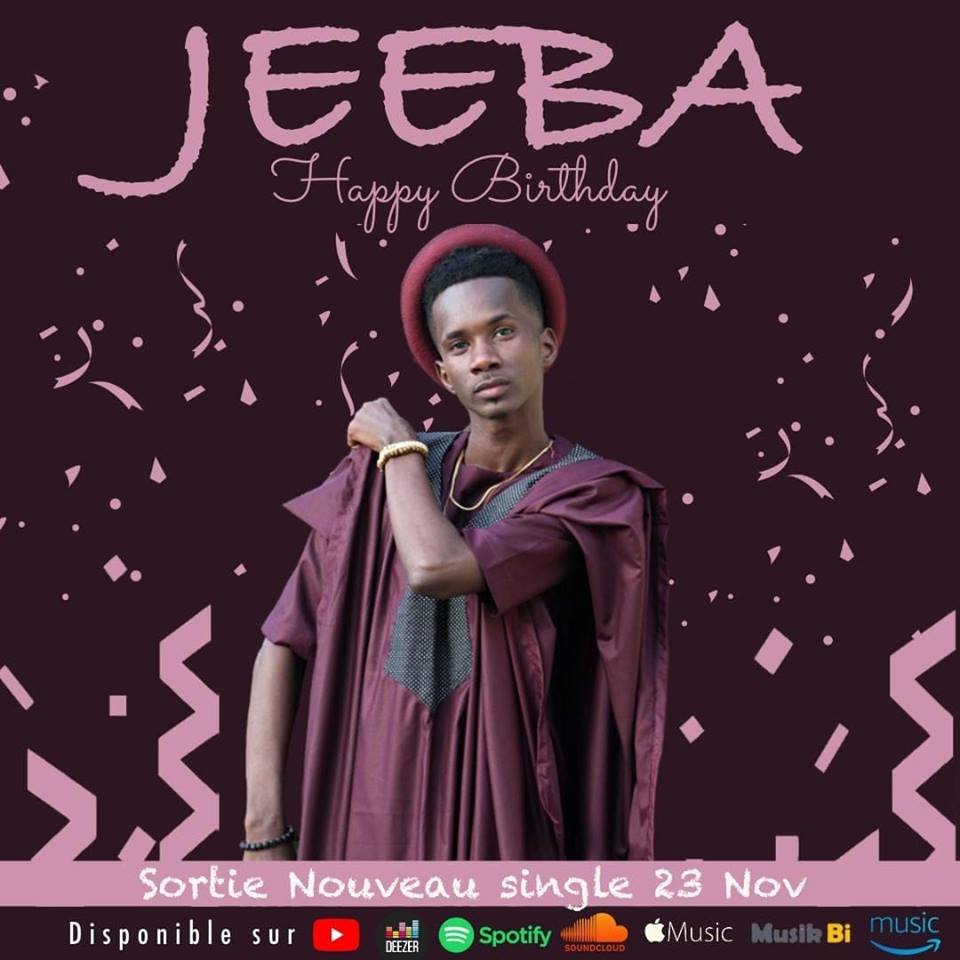 Exclusif ! Découvrez le nouveau single de Jeeba "happy birthday"