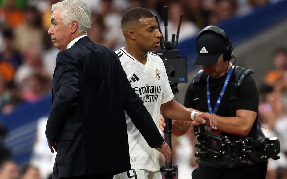 Real Madrid - Carlo Ancelotti encense Kylian Mbappé : « il marquera des buts comme il l’a ...