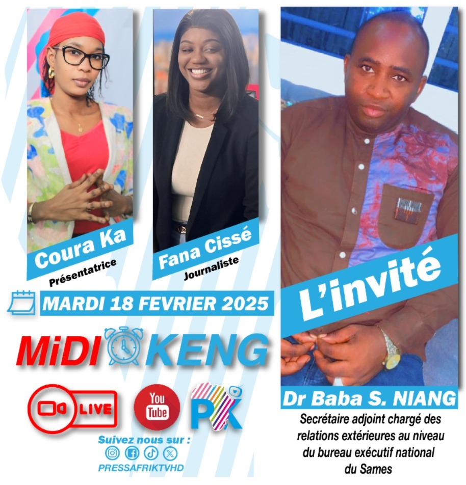 🔴DIRECT | Midi Keng du 18 février 2025 avec Dr Baba Sokhna NIANG ...